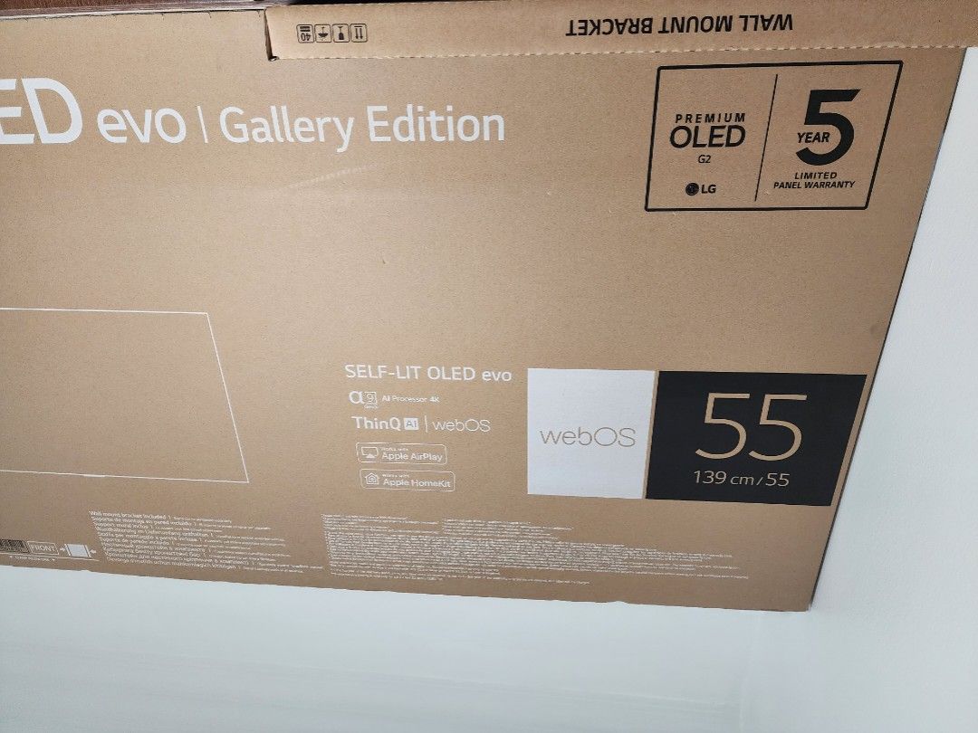 LG OLED evo G2 55 inch Ultra HD 4K resolution Smart TV, TV & Home ...