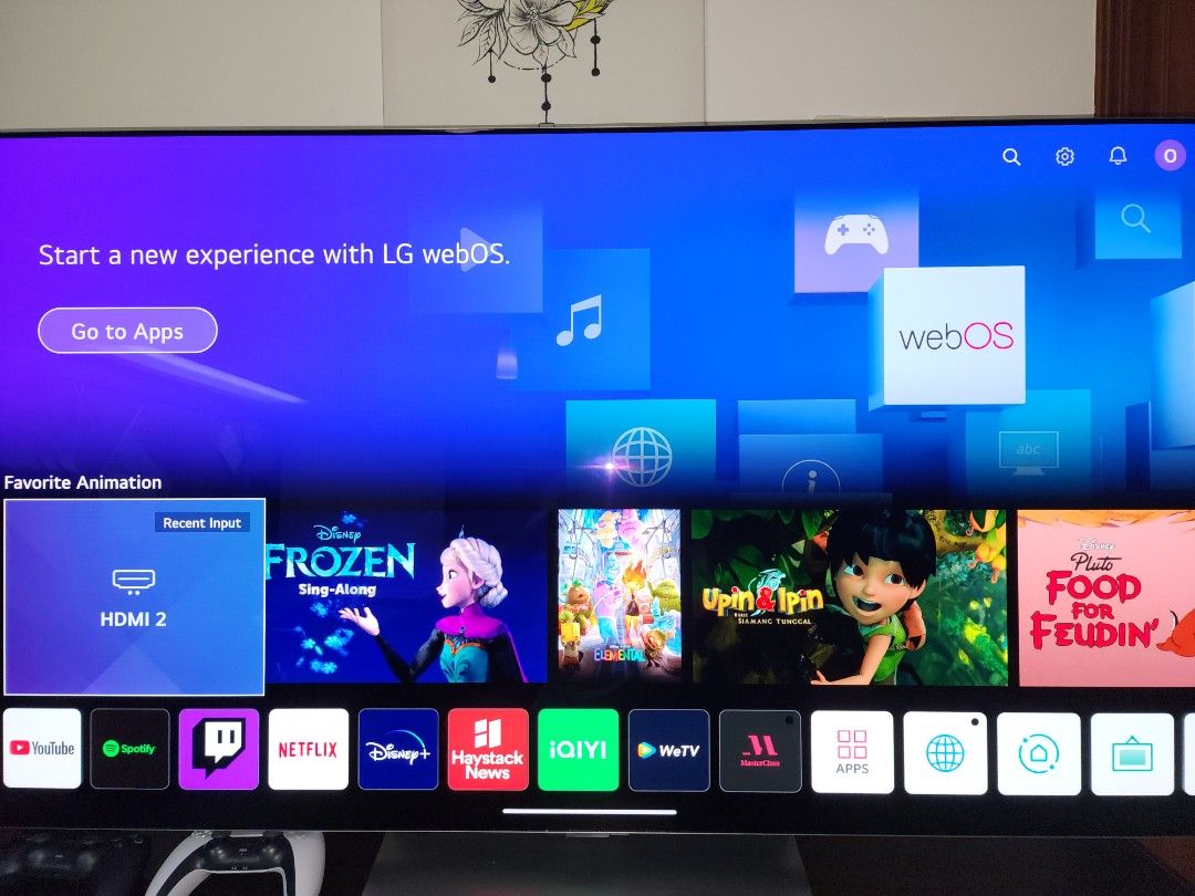 LG OLED evo G2 55 inch Ultra HD 4K resolution Smart TV, TV & Home ...