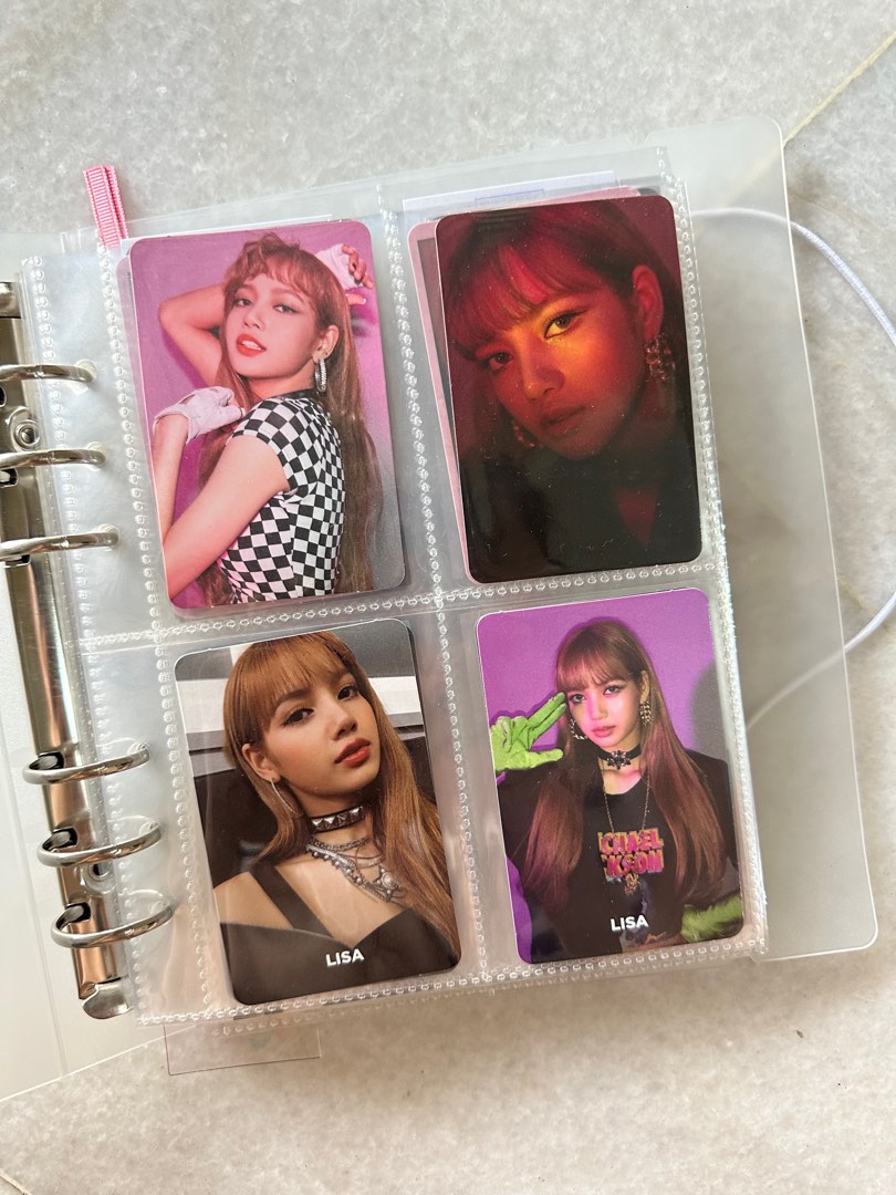 Lisa Blackpink photocards Square up Kill this love How you like that ...