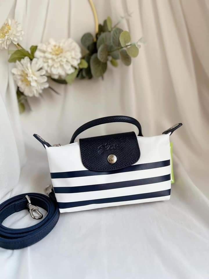 LONGCHAMP MINI STRIPE, Women's Fashion, Bags & Wallets, Cross-body Bags ...