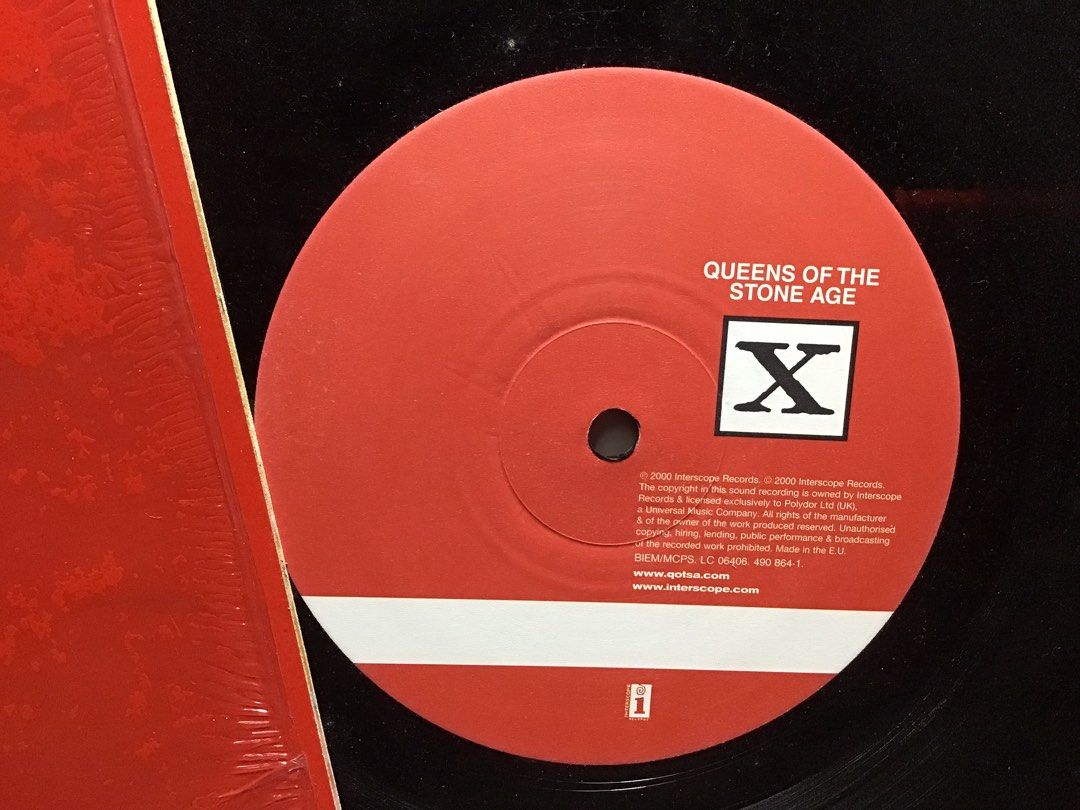 LP QOTSA Queens of the Stone Age - X OOP 2000 VINYL RECORD Anubis ...