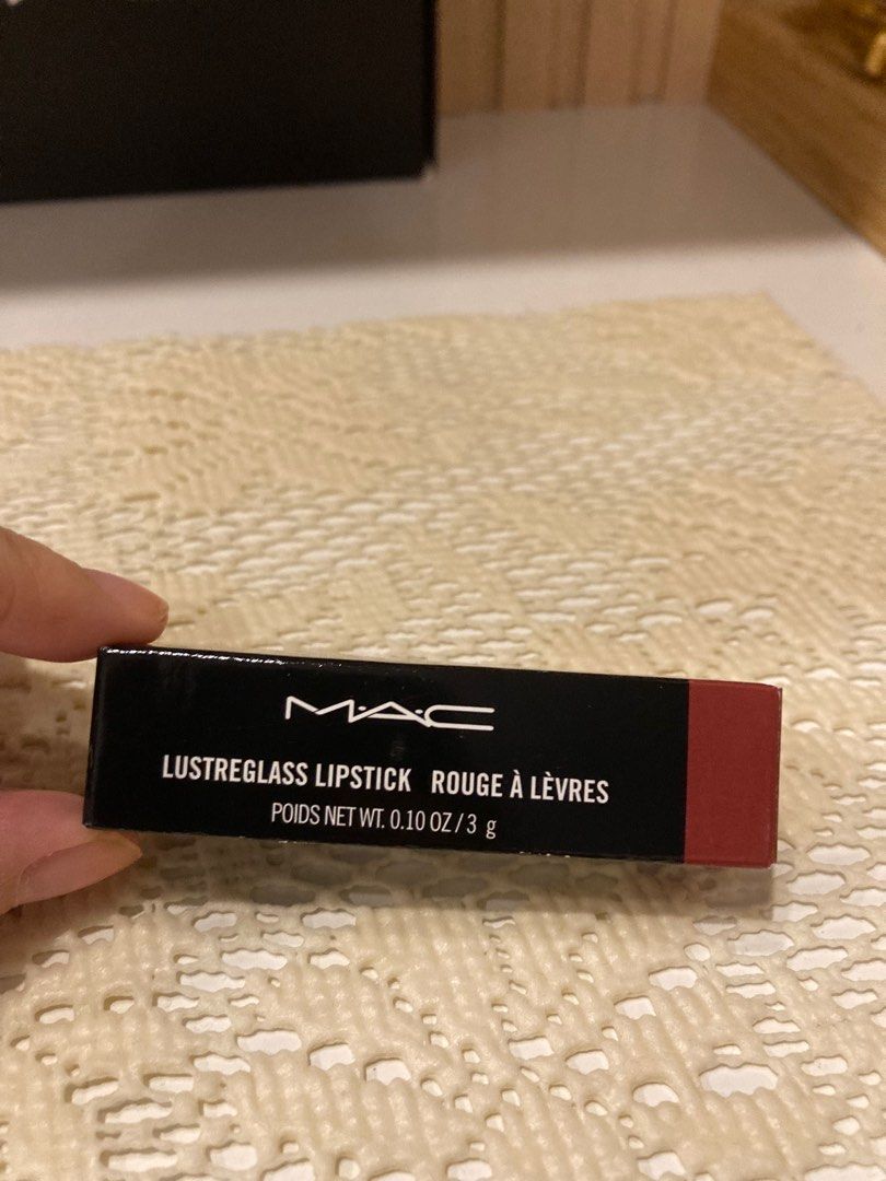 MAC Lustreglass Lipstick Posh Pit, Beauty & Personal Care, Face, Makeup ...