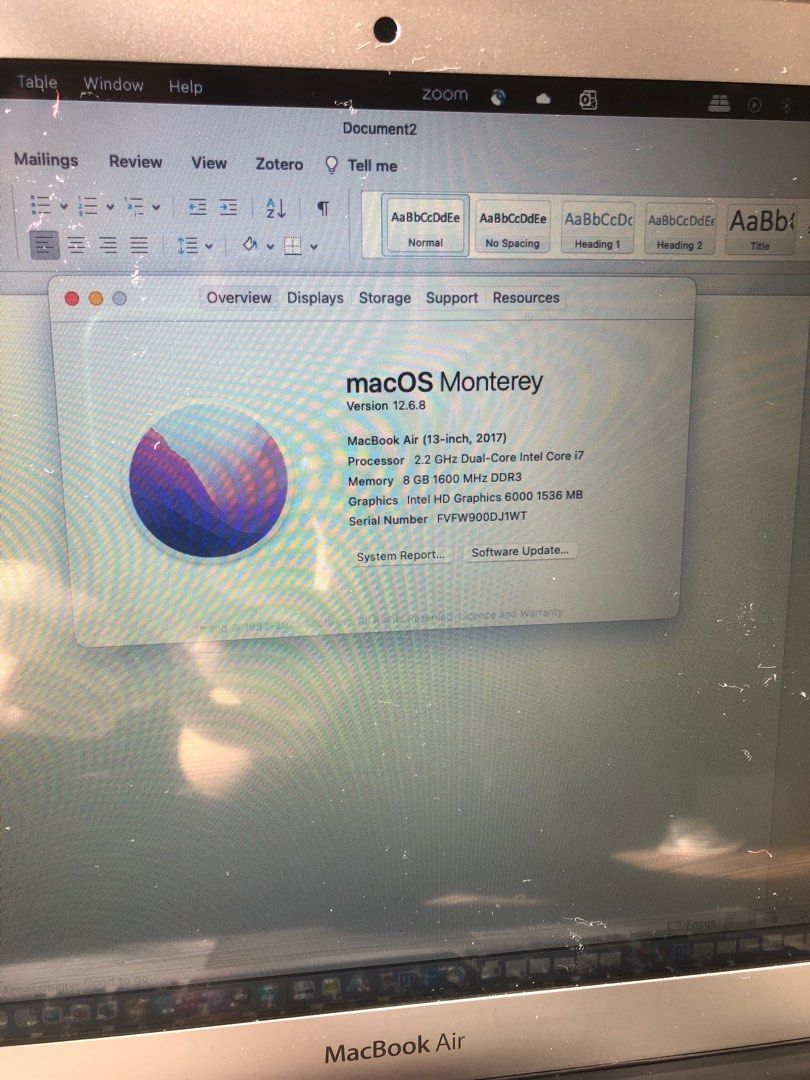 Macbook Air (2027) 13 inch i7 256GB, Computers & Tech, Laptops ...