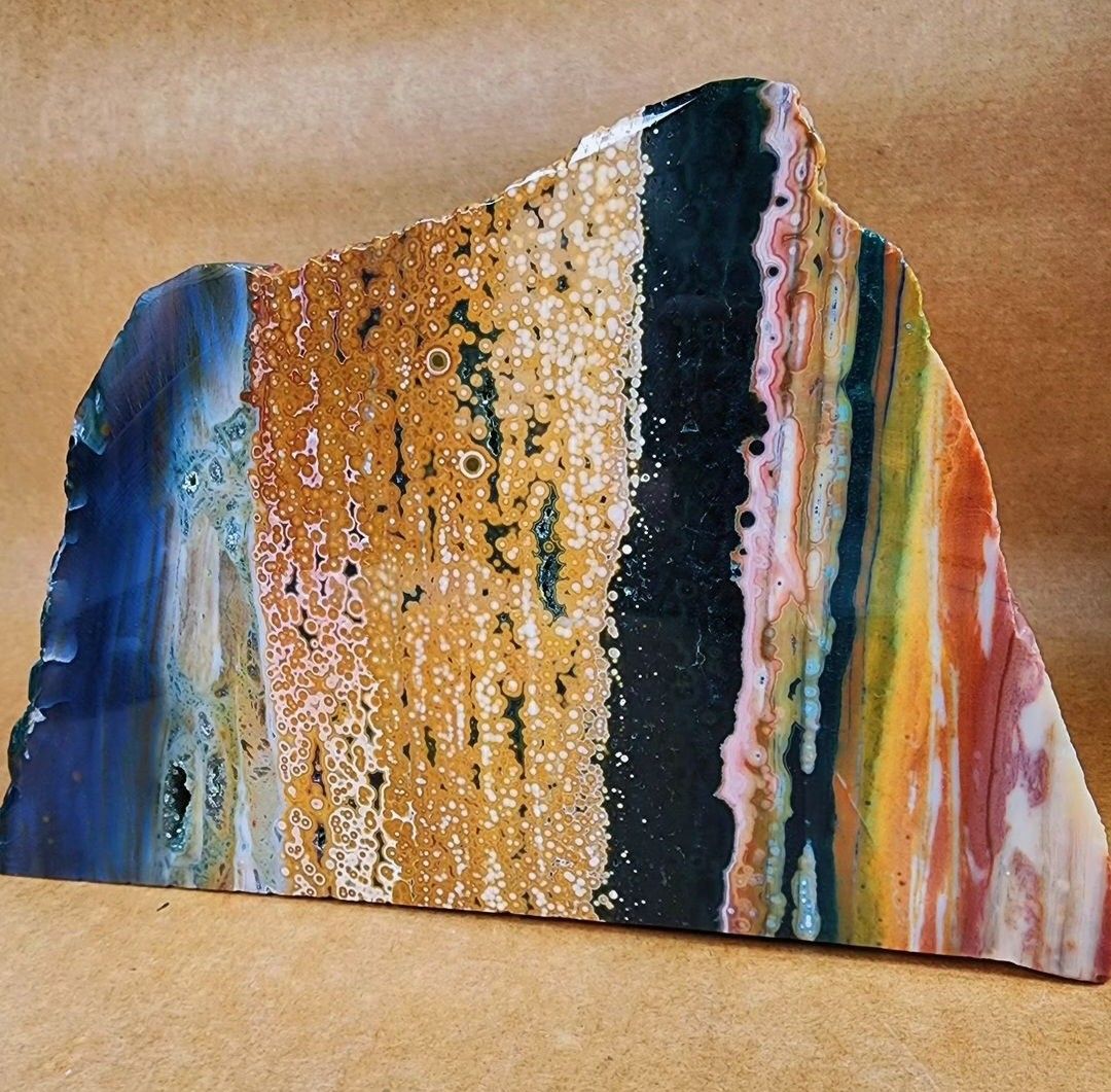 Madam Ocean Jasper Slab, Hobbies & Toys, Memorabilia & Collectibles, Vintage Collectibles on ...