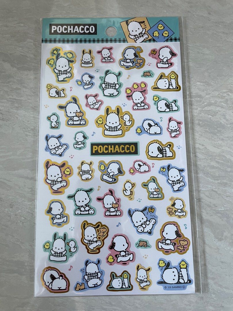 Made in Japan! Sanrio Pochacco Pochaco stickers, Hobbies & Toys ...