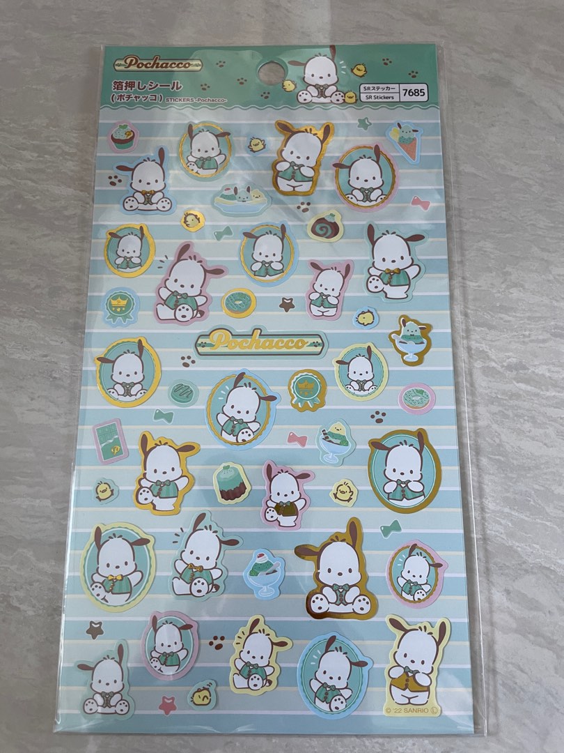 Made in Japan! Sanrio Pochacco Pochaco stickers, Hobbies & Toys ...