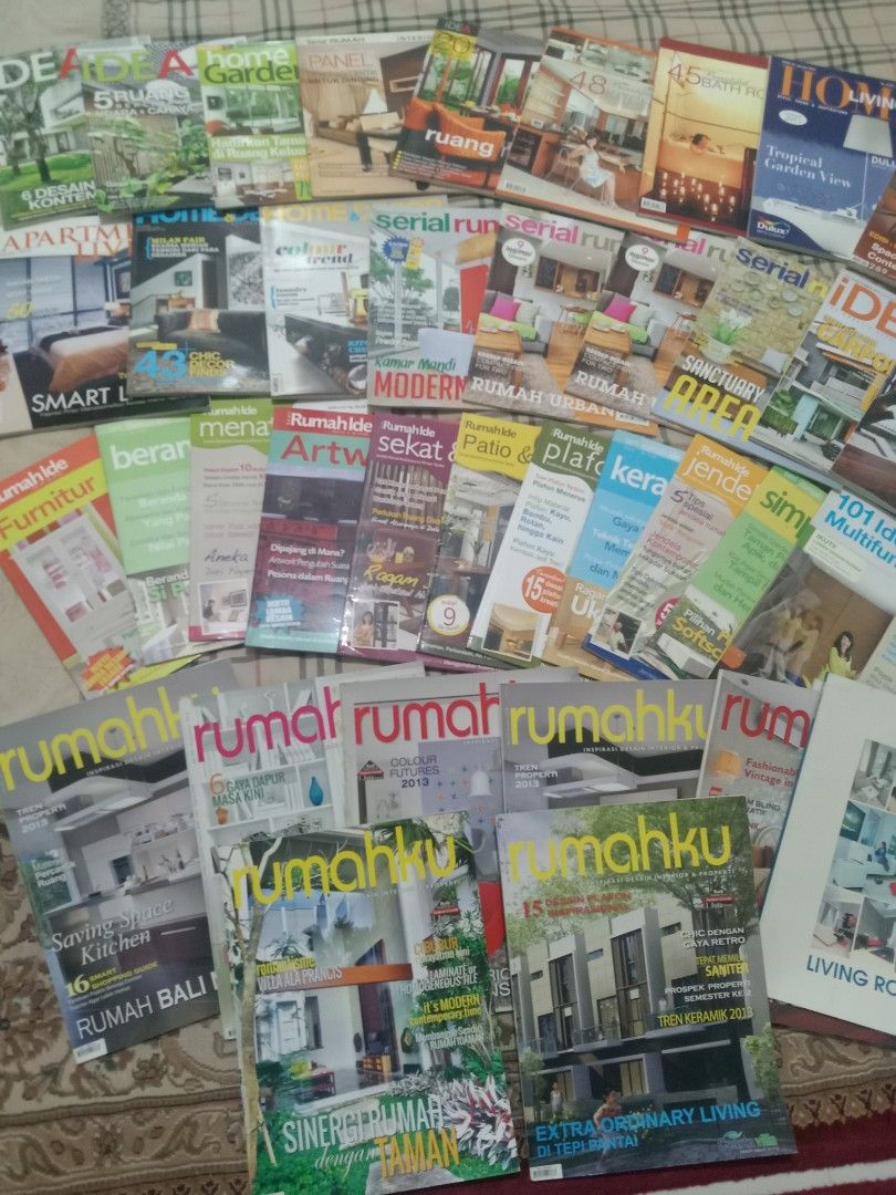 Majalah arsitektur, Desain & Kerajinan Tangan, Lainnya di Carousell