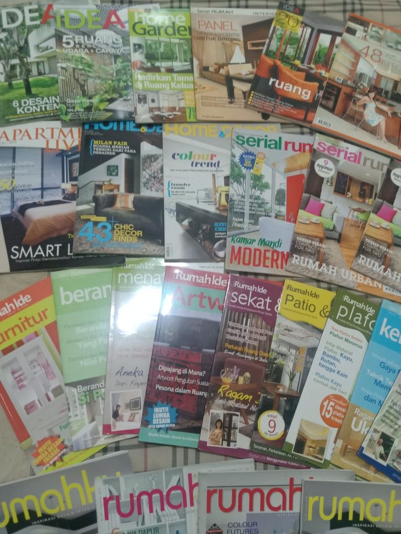 Majalah arsitektur, Desain & Kerajinan Tangan, Lainnya di Carousell