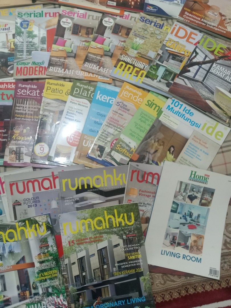 Majalah arsitektur, Desain & Kerajinan Tangan, Lainnya di Carousell