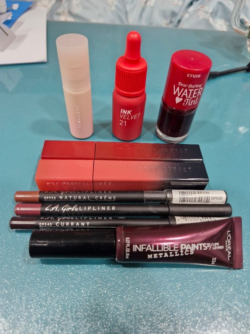 makeup clearance (peripera, maybelline, etude house, judydoll ...