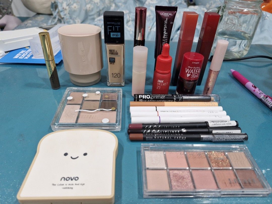 makeup clearance (peripera, maybelline, etude house, judydoll ...