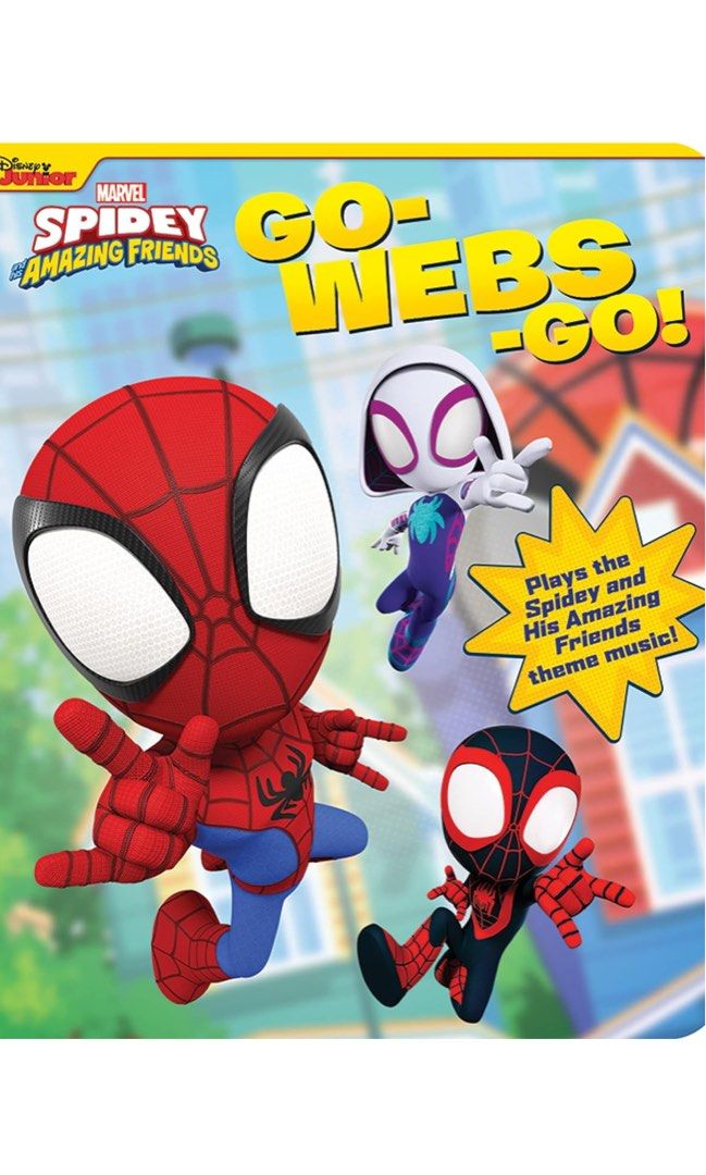Marvel Spider-man - Spidey and His Amazing Friends - Go-Webs-Go ...