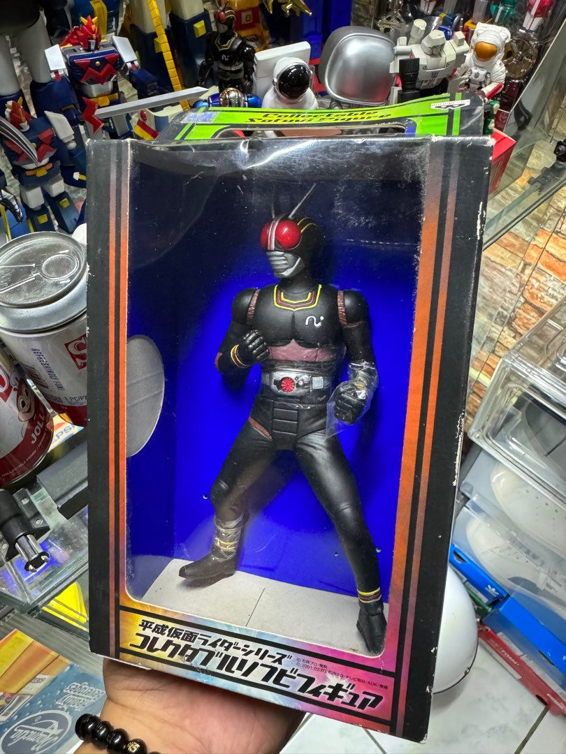Mask Rider Black RX Vinyl Toy Figure, Hobbies & Toys, Toys & Games on ...