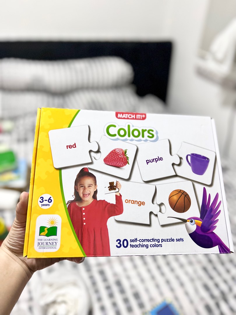 Matching Color Puzzle, Hobbies & Toys, Toys & Games on Carousell