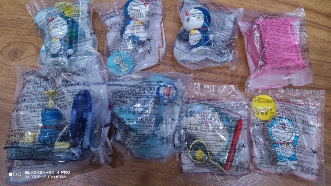 McDonald's Doraemon, Hobbies & Toys, Toys & Games on Carousell