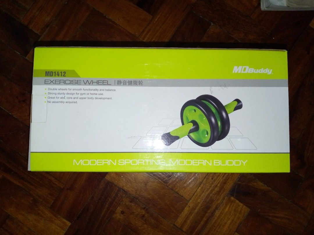MDBuddy Exercise Wheel, Sports Equipment, Exercise & Fitness, Cardio ...