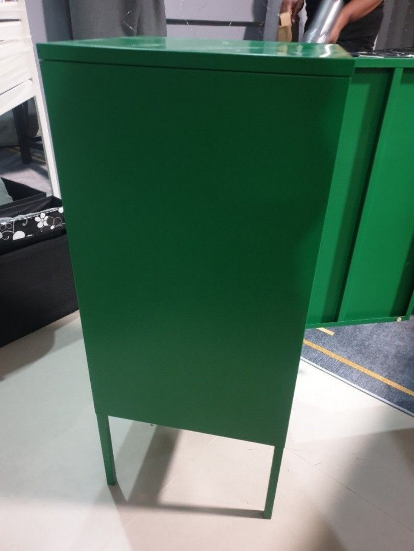 Metal Green Cabinet with doors, Furniture & Home Living, Furniture ...