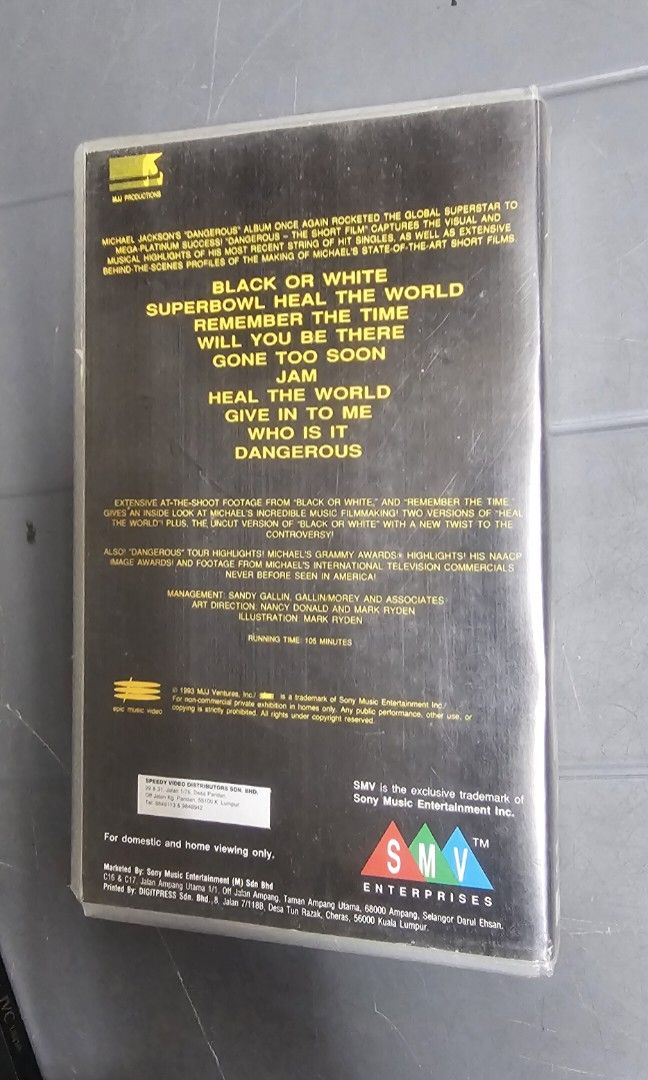 Michael jackson tapes, Hobbies & Toys, Music & Media, CDs & DVDs on ...