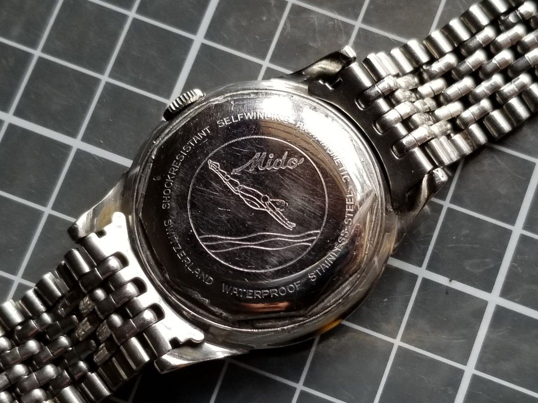 Mido Multifort Superautomatic jumbo size Dog Leg lugs patina dial with ...