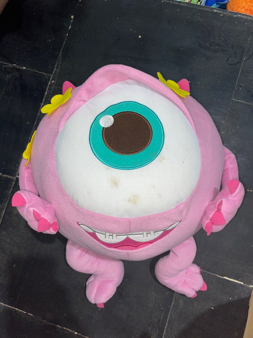 Mike Wazowski (Pink) BIG SIZE, Hobbies & Toys, Toys & Games on Carousell