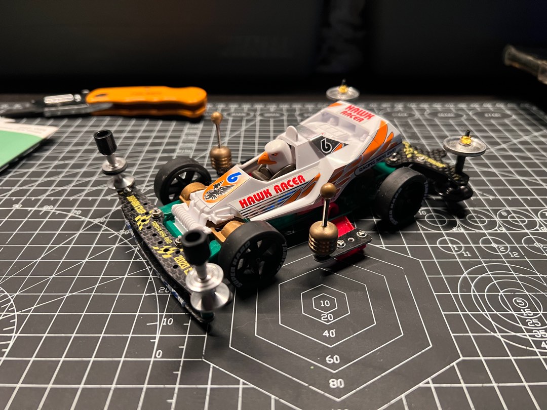 Tamiya Mini 4WD Super 2 chassis B-max Hawk Racer, Hobbies & Toys, Toys ...