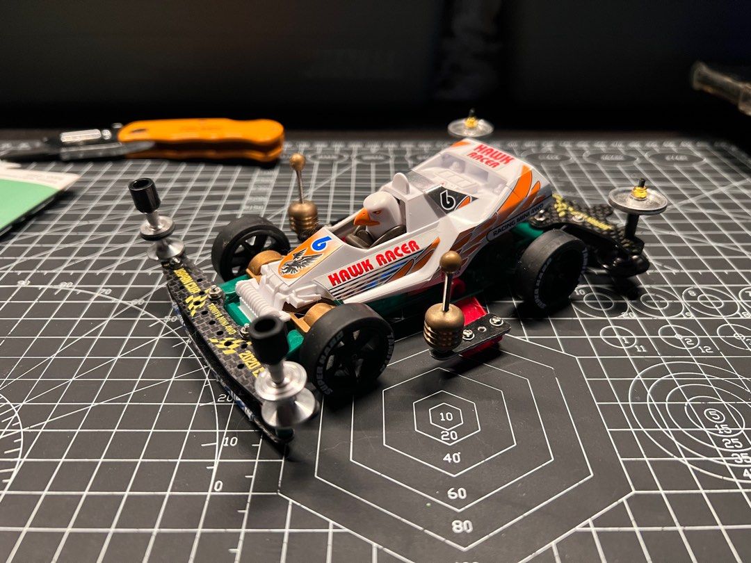 Tamiya Mini 4WD Super 2 chassis B-max Hawk Racer, Hobbies & Toys, Toys ...