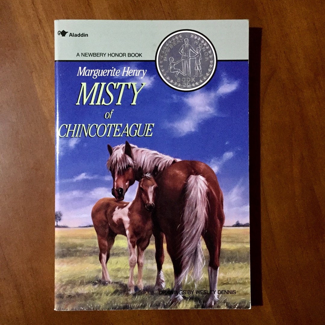 Misty of Chincoteague by Marguerite Henry, Illustrated by Wesley Dennis ...
