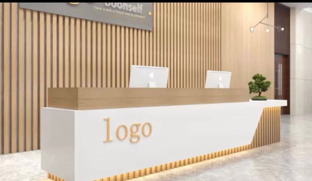 Modern Reception Desk:Standard for Company Front Desk, Hotel Lobby, Bar ...