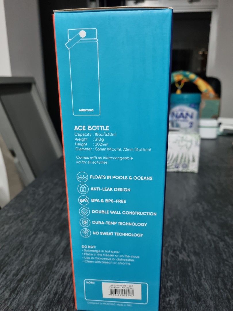 Montigo Tumbler (Ace Bottle), Furniture & Home Living, Kitchenware & Tableware, Water Bottles ...