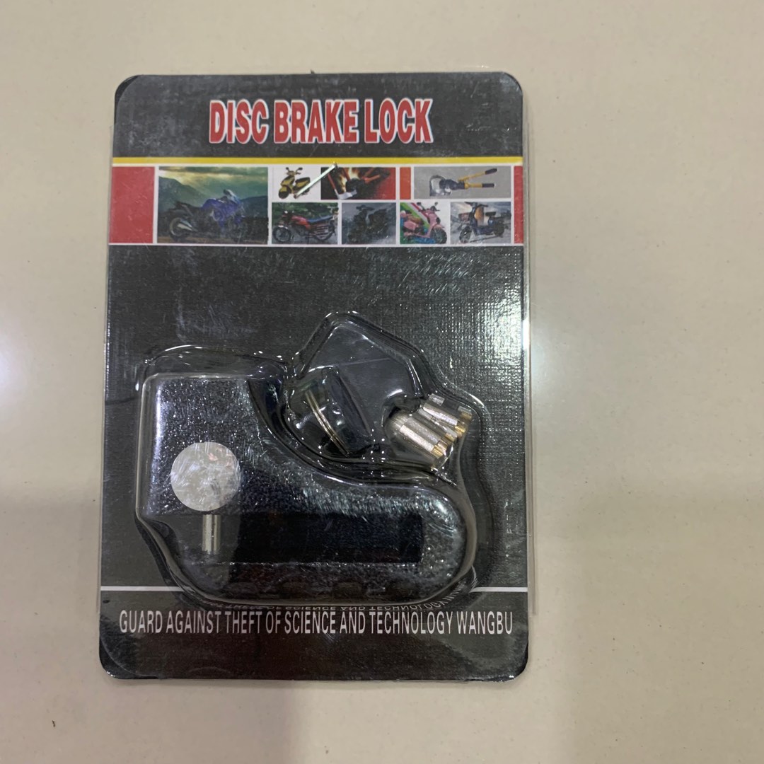 Motorcycle Disc base Lock, Furniture & Home Living, Security & Locks ...