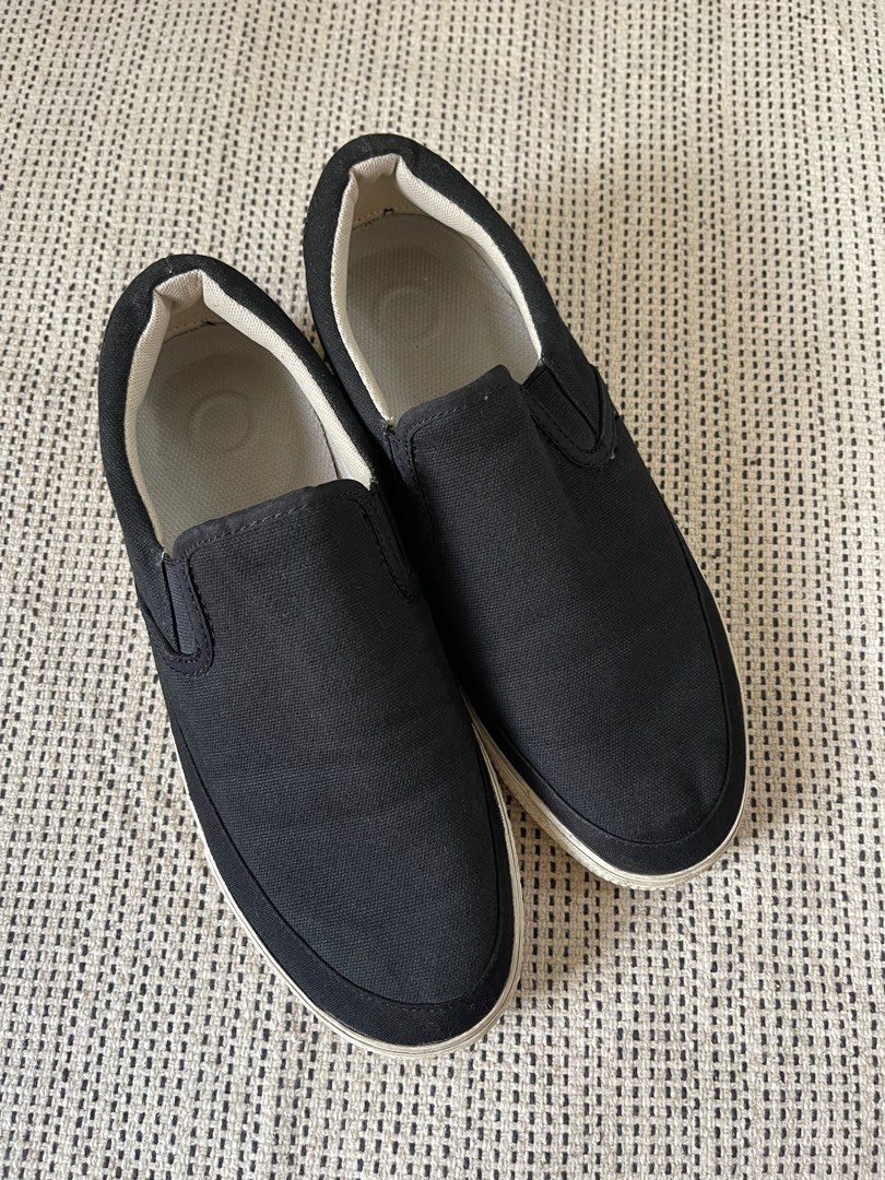 Muji Black Espadrille, Women's Fashion, Footwear, Slippers and slides ...