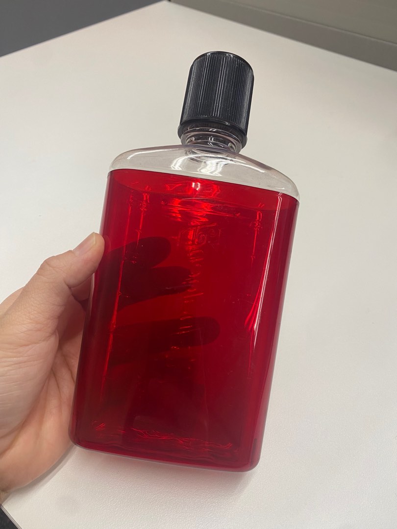 Nalgene Flask Ruby Red w/Black Cap (300ml), Furniture & Home Living, Kitchenware & Tableware ...