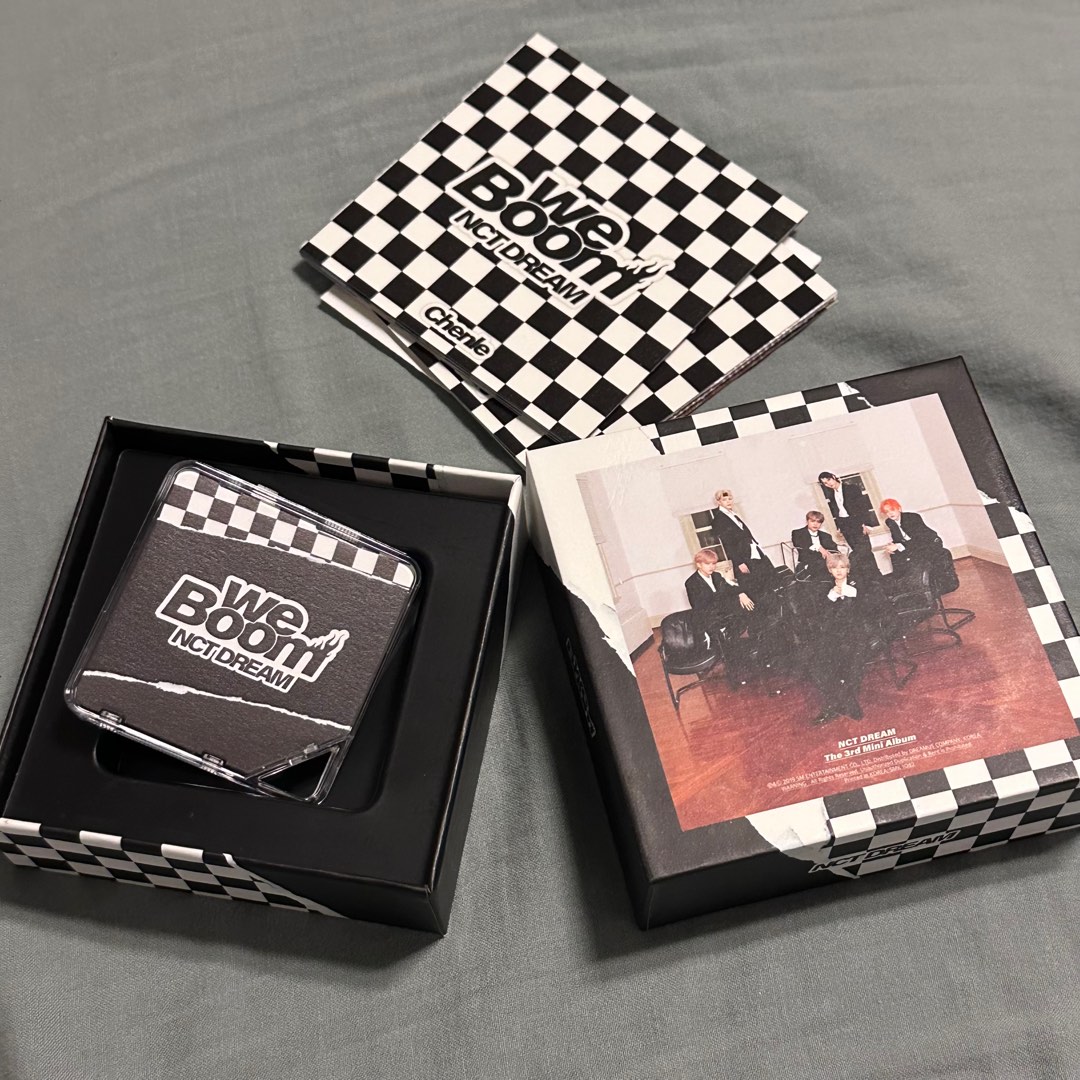 NCT DREAM WE BOOM 智能專 kit 空專 專輯, 書籍、休閒與玩具, 收藏、紀念品, 明星週邊在旋轉拍賣