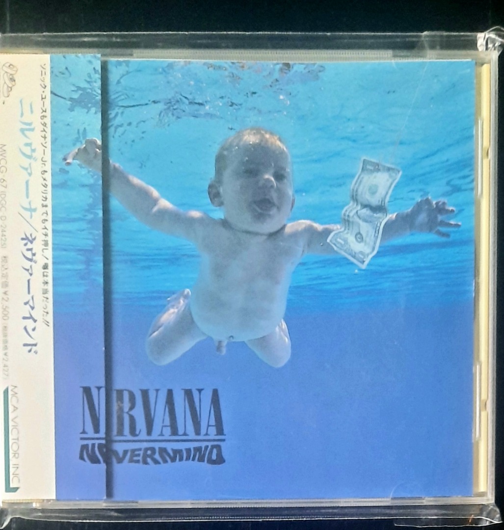 Nirvana – Nevermind MVCG-67 (Japanese Used CD. 1991 Pressing), Hobbies & Toys, Music & Media ...
