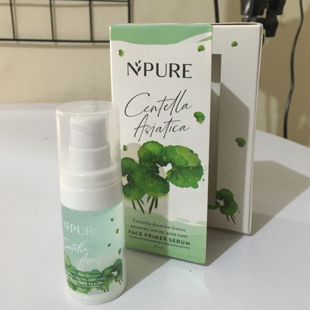 Npure Primer Serum Centella Asiatica, Kesehatan & Kecantikan, Rias ...