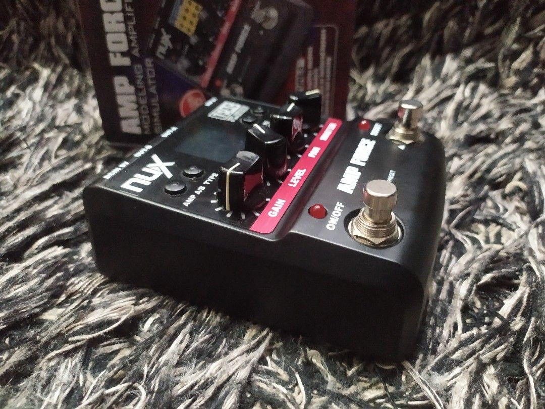 NUX Amp Force Amplifier Simulator Amp Simulator preamp, Musik & Media ...