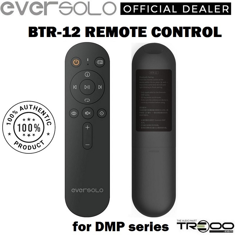 [Official] EverSolo BTR-12 Remote Control for EverSolo DMP-A6 series ...