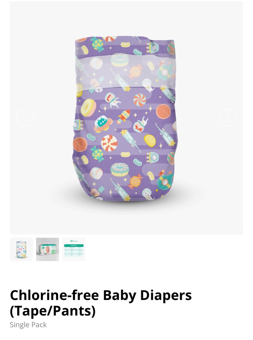 Offspring tape diaper, Babies & Kids, Bathing & Changing, Diapers ...