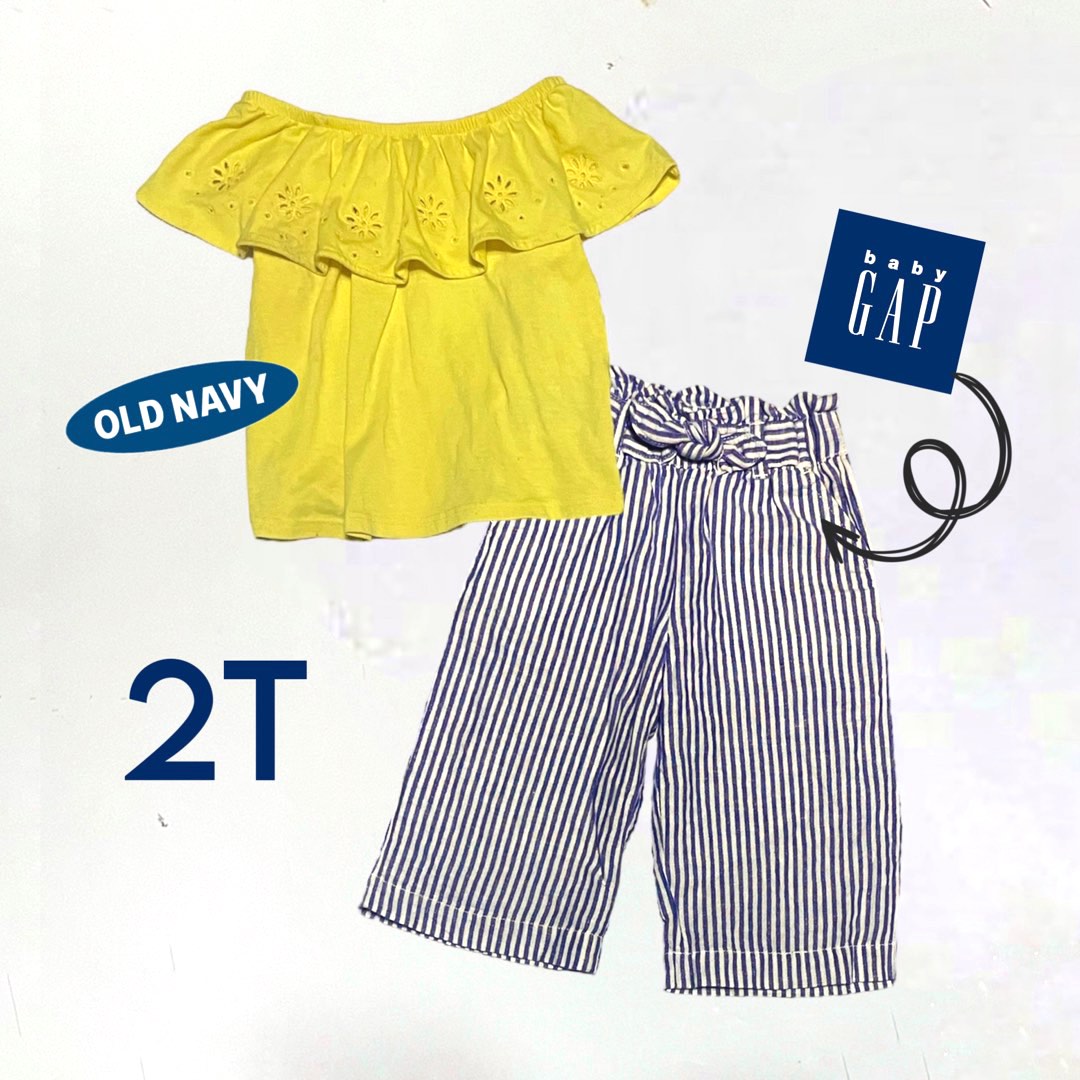 OLD NAVY X GAP set -2T, Babies & Kids, Babies & Kids Fashion on Carousell
