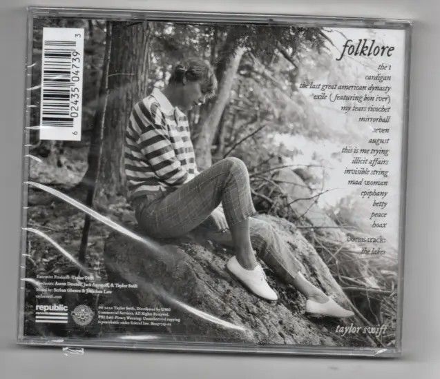 Taylor Swift - folklore (Target Exclusive, CD), Hobbies & Toys, Music ...
