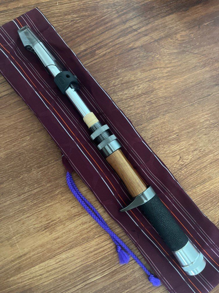 Orca Telescopic Mini 3ft BFS BC Baitcast Rod, Sports Equipment, Fishing ...