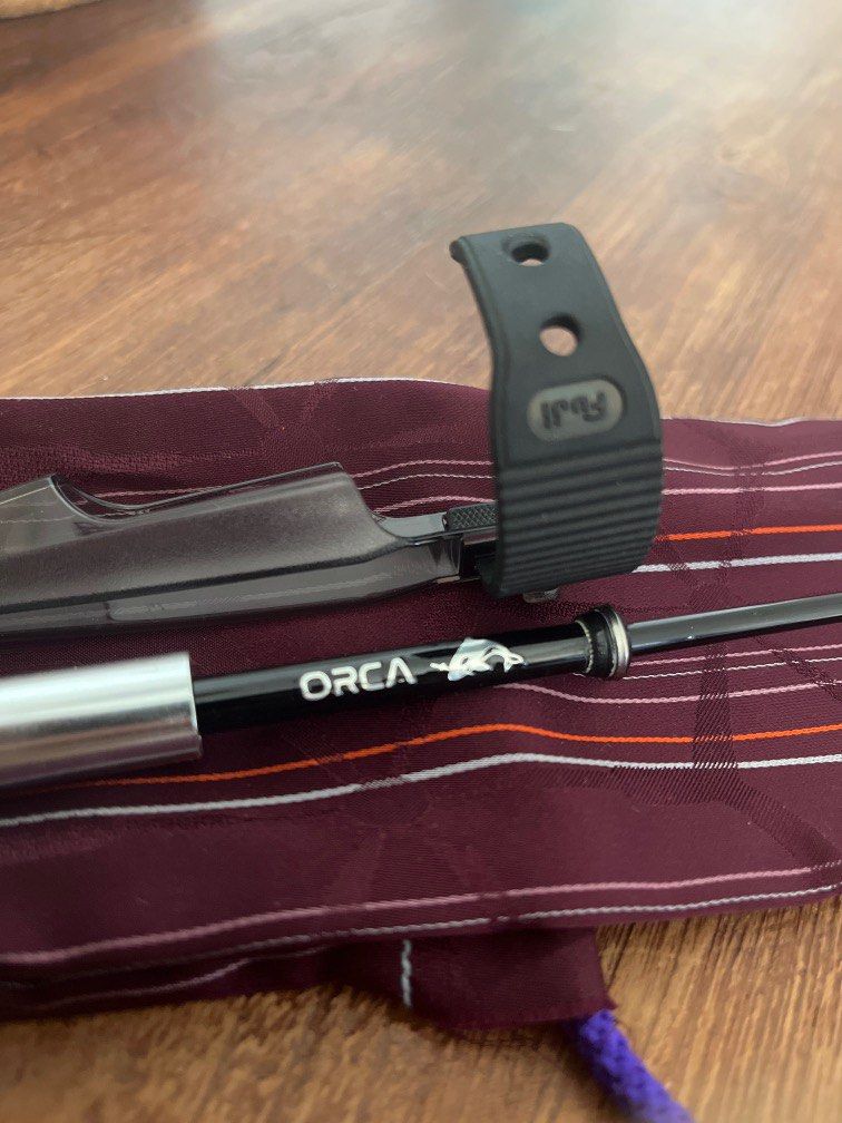 Orca Telescopic Mini 3ft BFS BC Baitcast Rod, Sports Equipment, Fishing ...