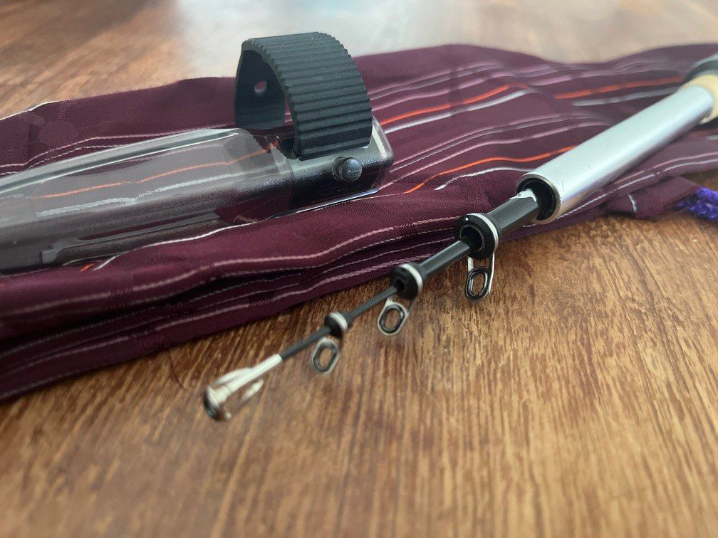 Orca Telescopic Mini 3ft BFS BC Baitcast Rod, Sports Equipment, Fishing ...