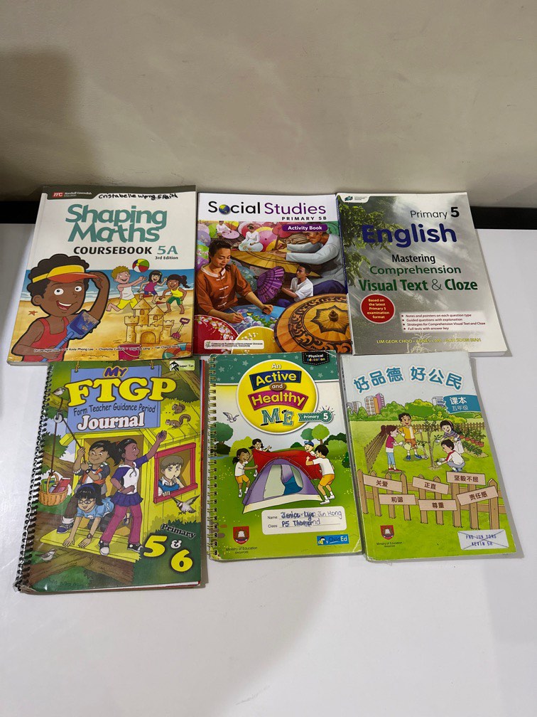P5 Math English Social Studies, Hobbies & Toys, Books & Magazines ...