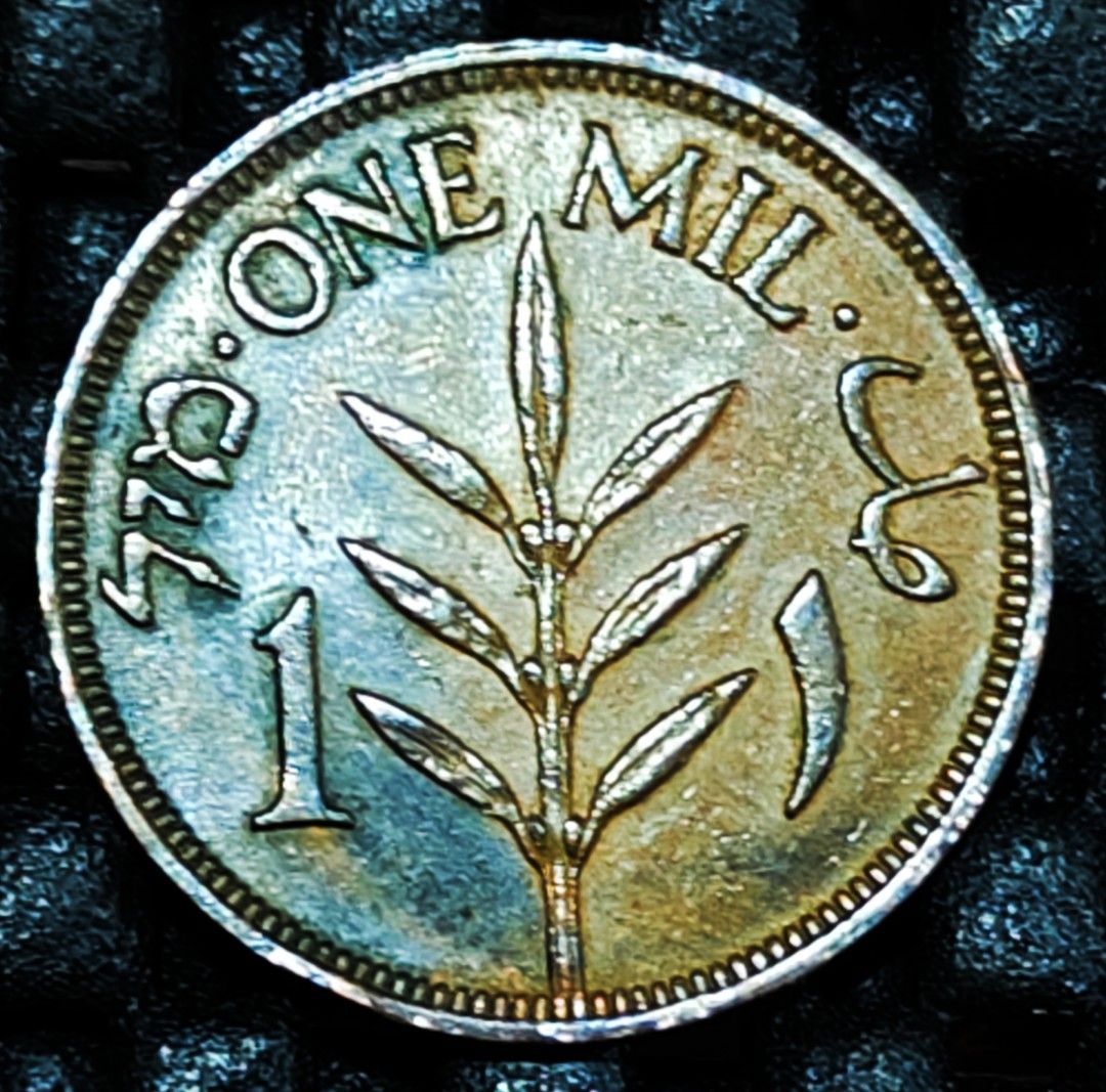Palestine 1946 1 Mills Coin Currency XF, Hobbies & Toys, Memorabilia ...
