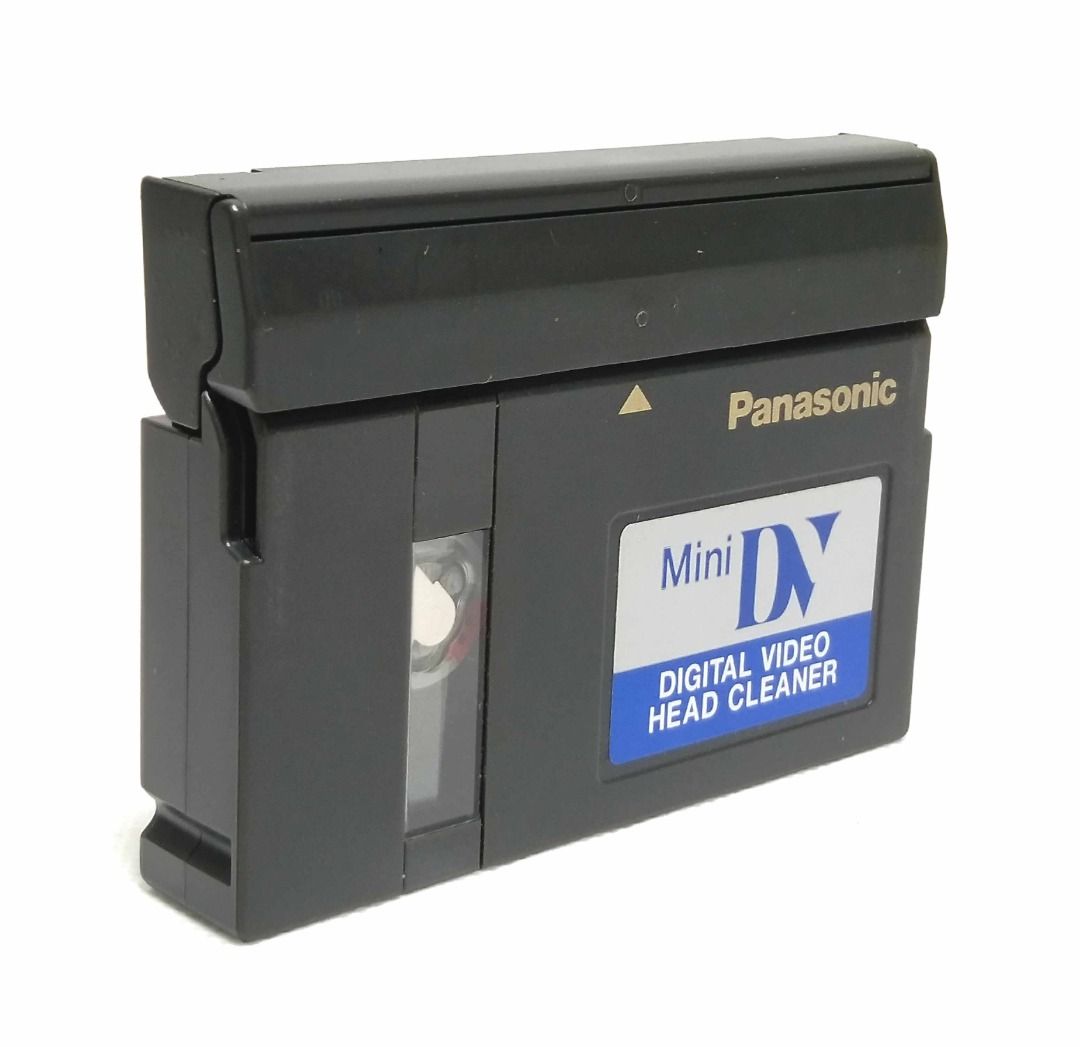 Panasonic AY-DVMCLWW Dry Type Mini DV Head Cleaner Tape For Camcorder ...