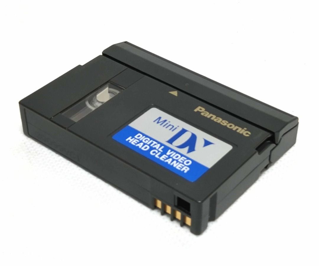 Panasonic AY-DVMCLWW Dry Type Mini DV Head Cleaner Tape For Camcorder ...