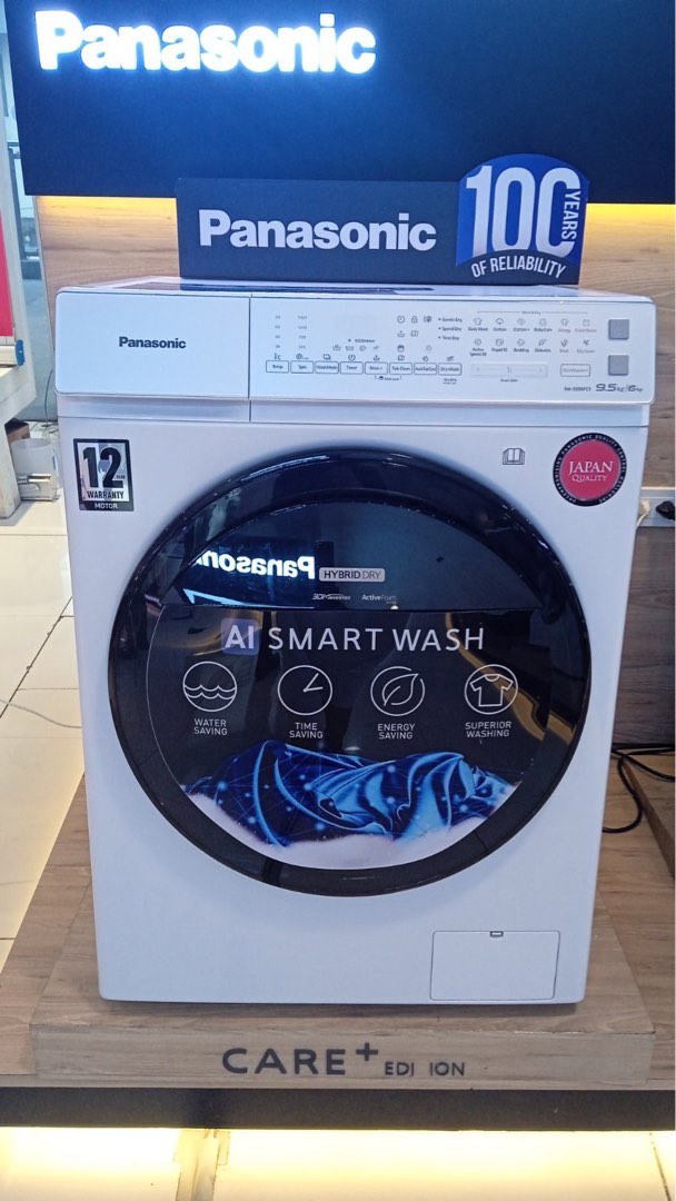 PANASONIC FRONT LOAD AUTOMATIC WASHING MACHINE, TV & Home Appliances ...