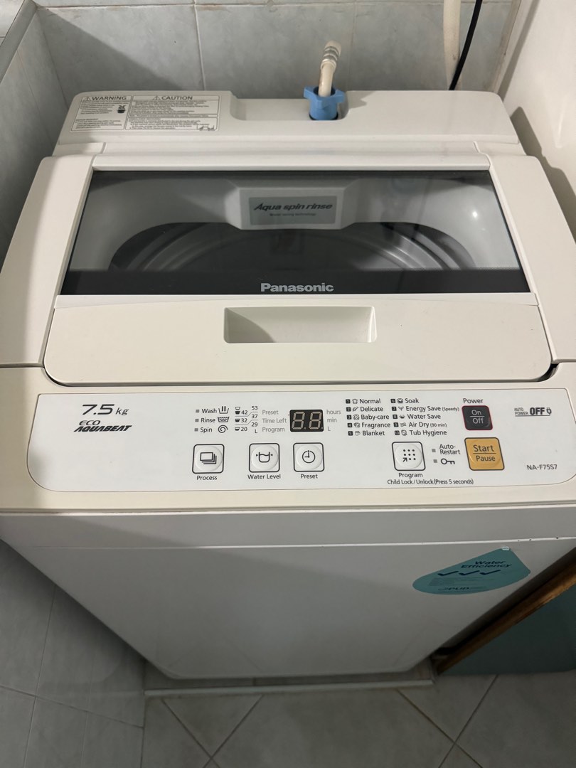 Panasonic Washing Machine, TV & Home Appliances, Washing Machines and ...