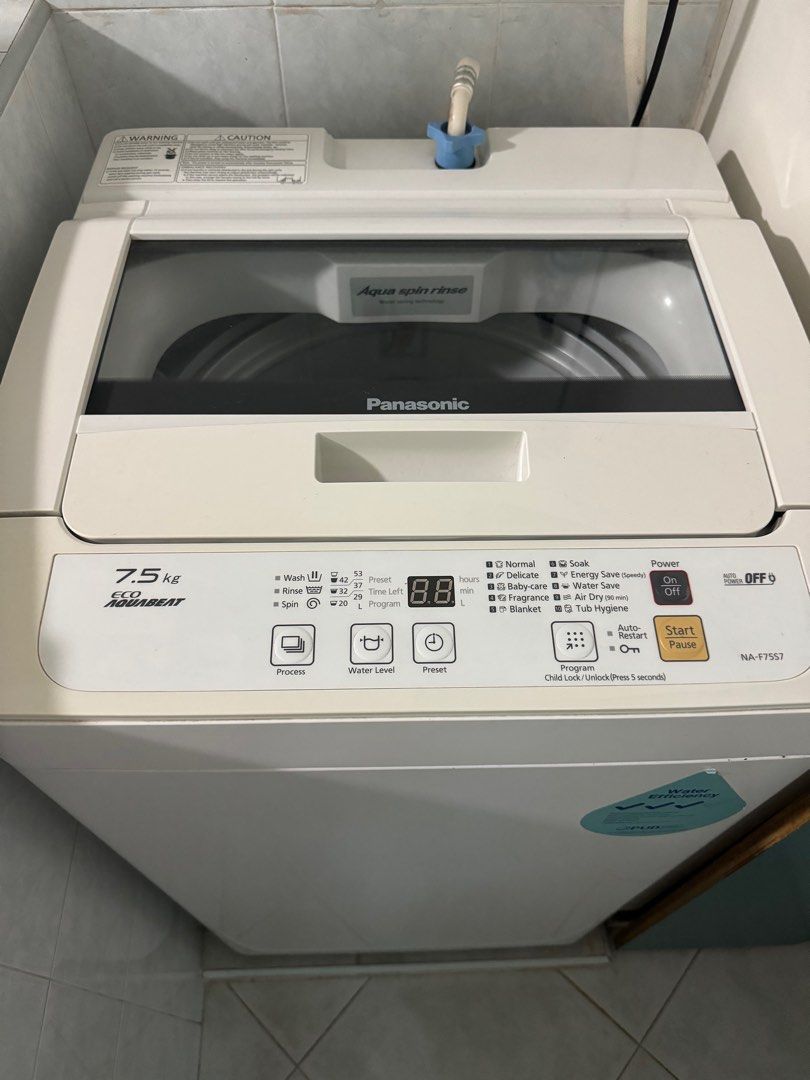 Panasonic Washing Machine, TV & Home Appliances, Washing Machines and ...